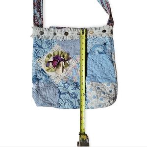 Vintage | Bags | Vintage 97s Hand Crafted Quilted Tote Bag With Buttons ...